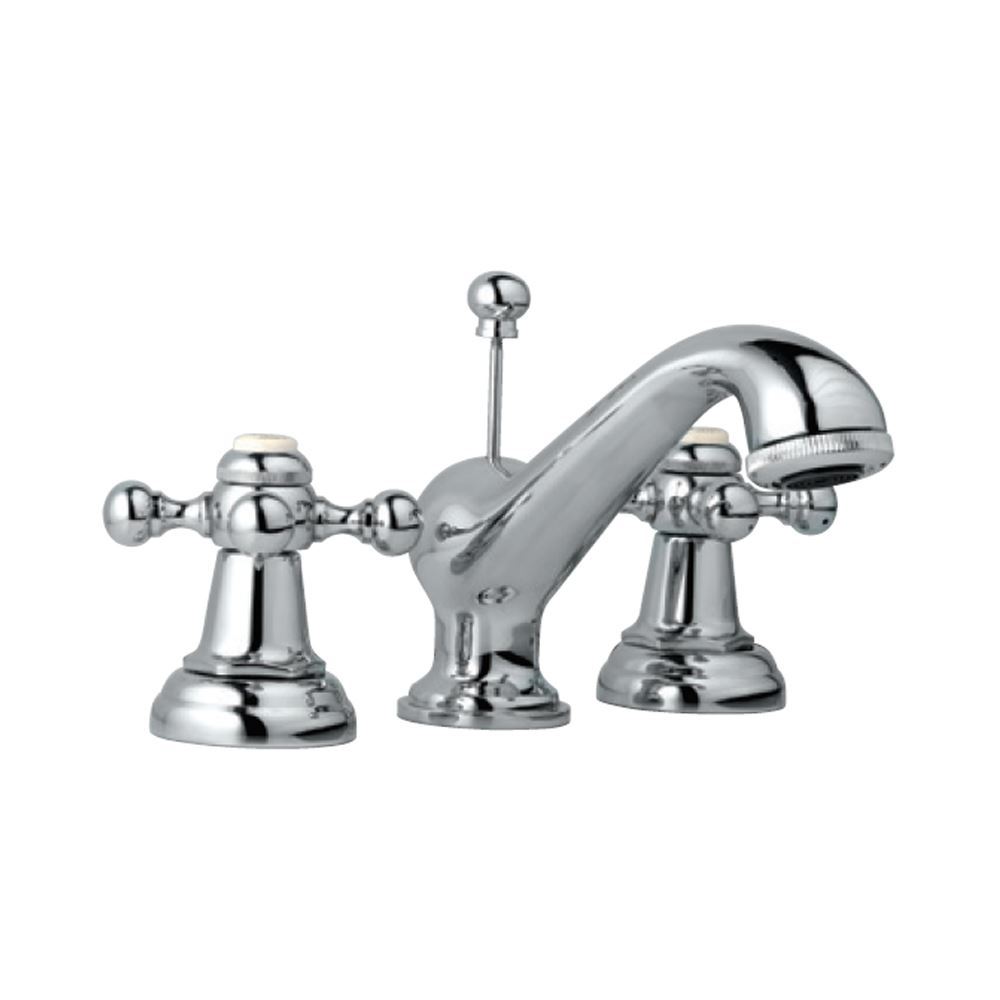 Queens, 3 Hole Basin Mixer | Popup Waste System