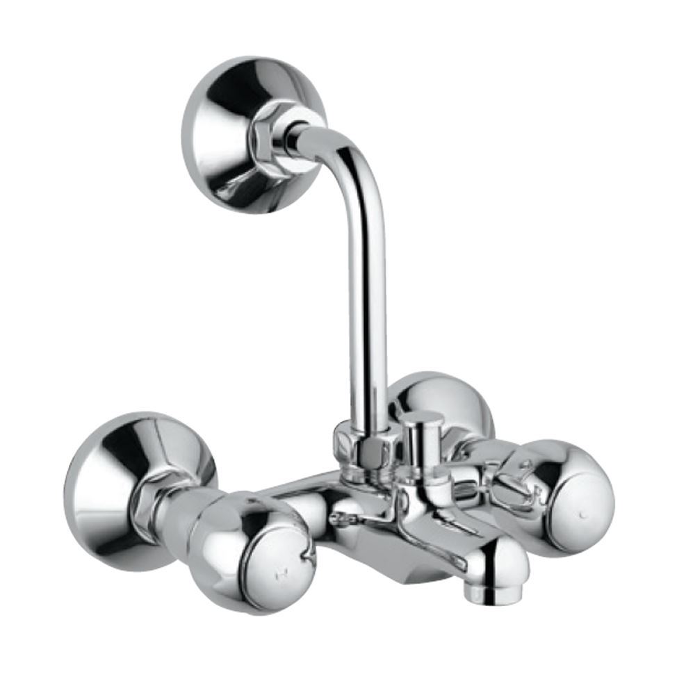 Clarion Wall Mixer with Overhead Shower Provision | Jaquar