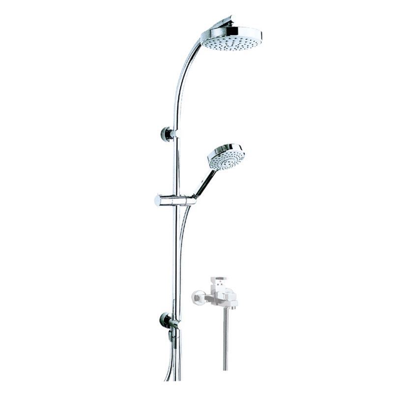 8mm Round Shaped Shower Pipe - Exterior Water Inlet