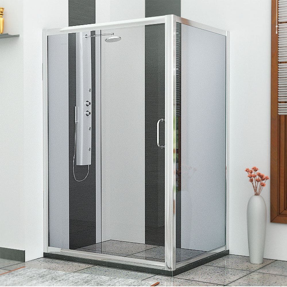 Fusion Framed Shower Enclosures1200 X 800mm L Shaped Jaquar