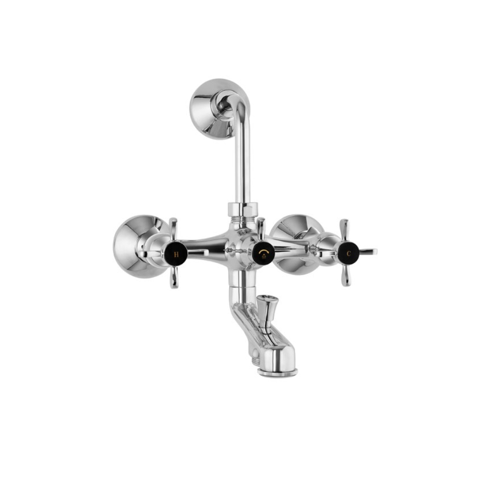 Wall Mixer 3-in-1 System with Wall Flange