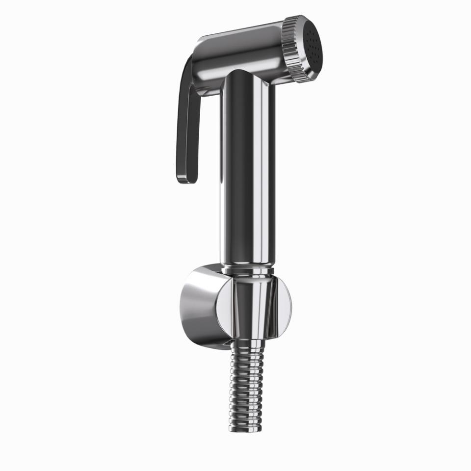 Chrome Finish Health Faucet | 1.2Mtr Flexible Pipe | Jaquar