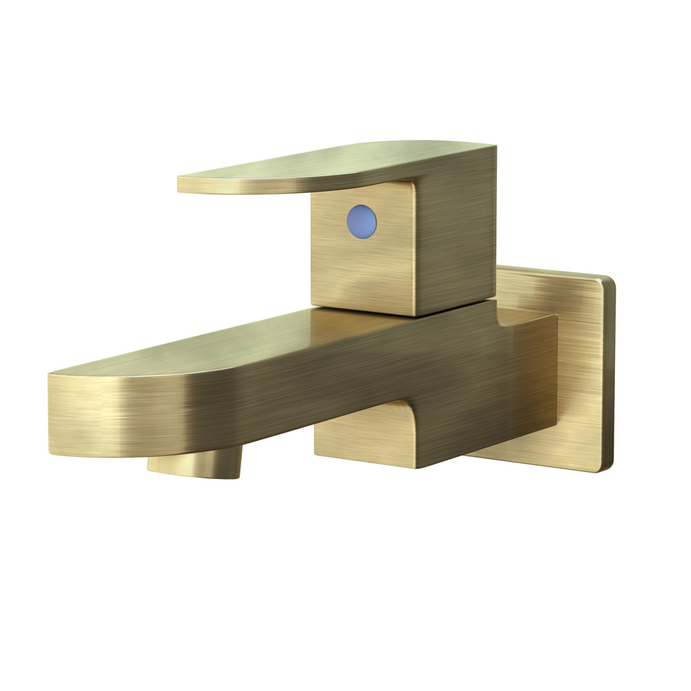 Alive Angular Bib Cock with Areator and Wall Flange | Jaquar