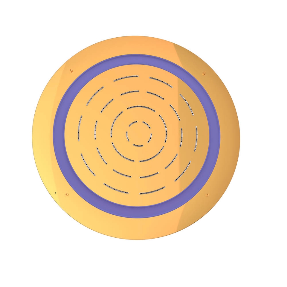 Maze LED Light Overhead Round Shower for Bathrooms | JAQUAR