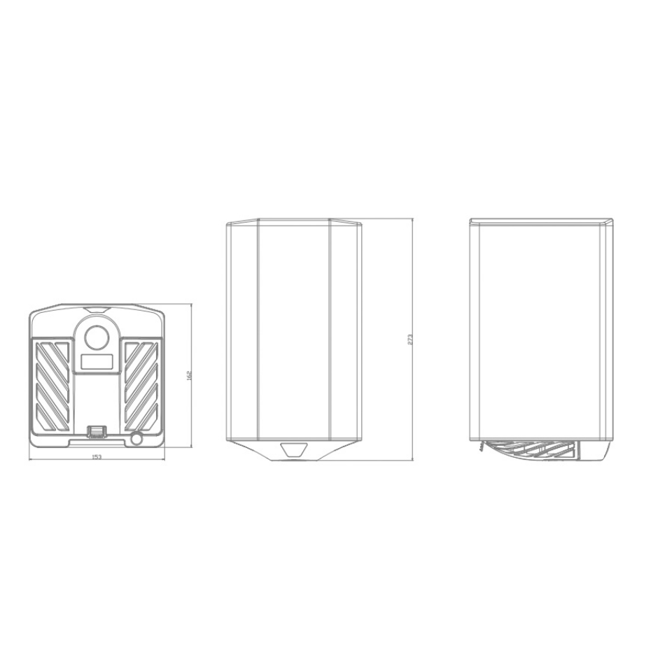 DualPlus Flow Hand Dryers Hand Dryers for Toilets