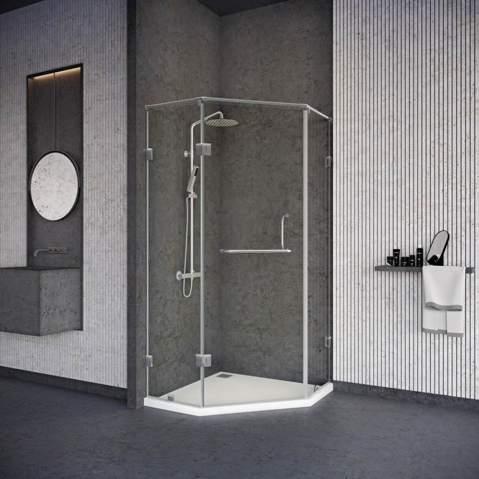 Ritz Luxurious Pentagonal Shower Enclosure | 1600-2000