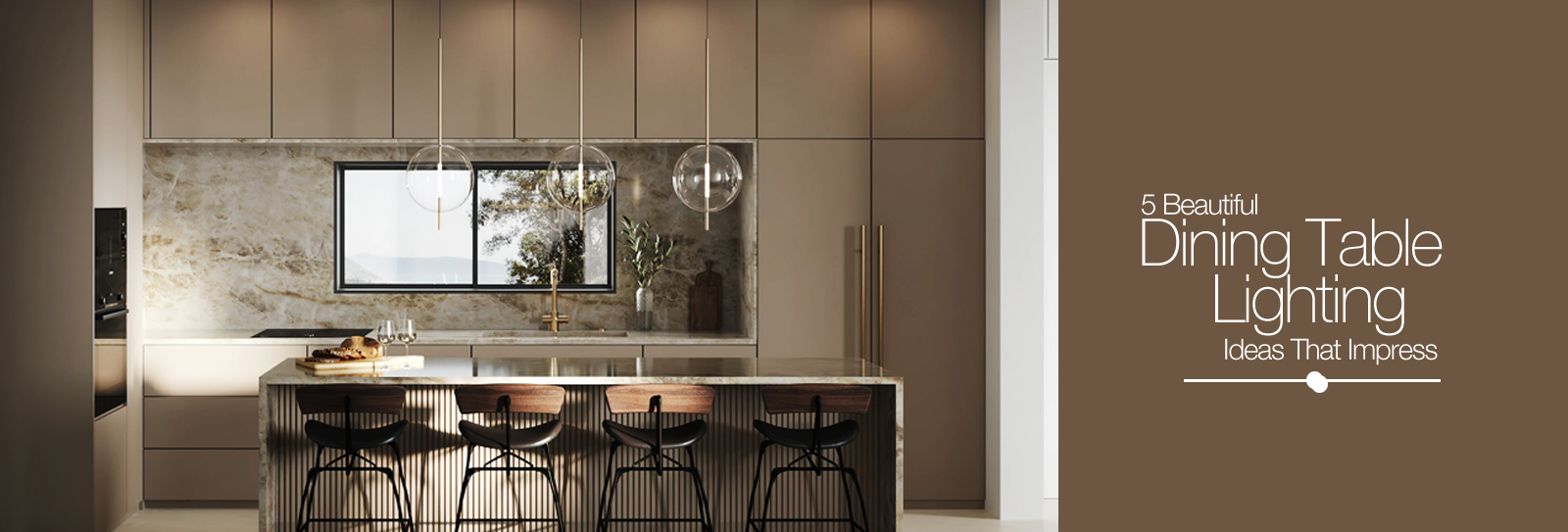 5 Beautiful Dining Table Lighting Ideas That Impress