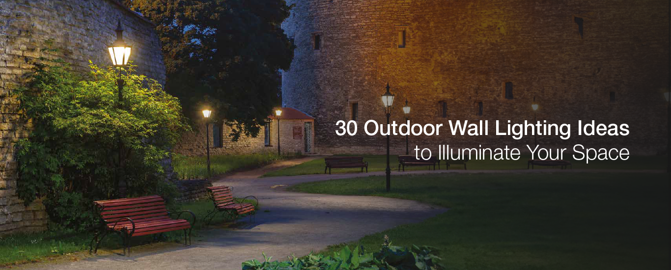 30 Inspiring Outdoor Wall Lighting Ideas
