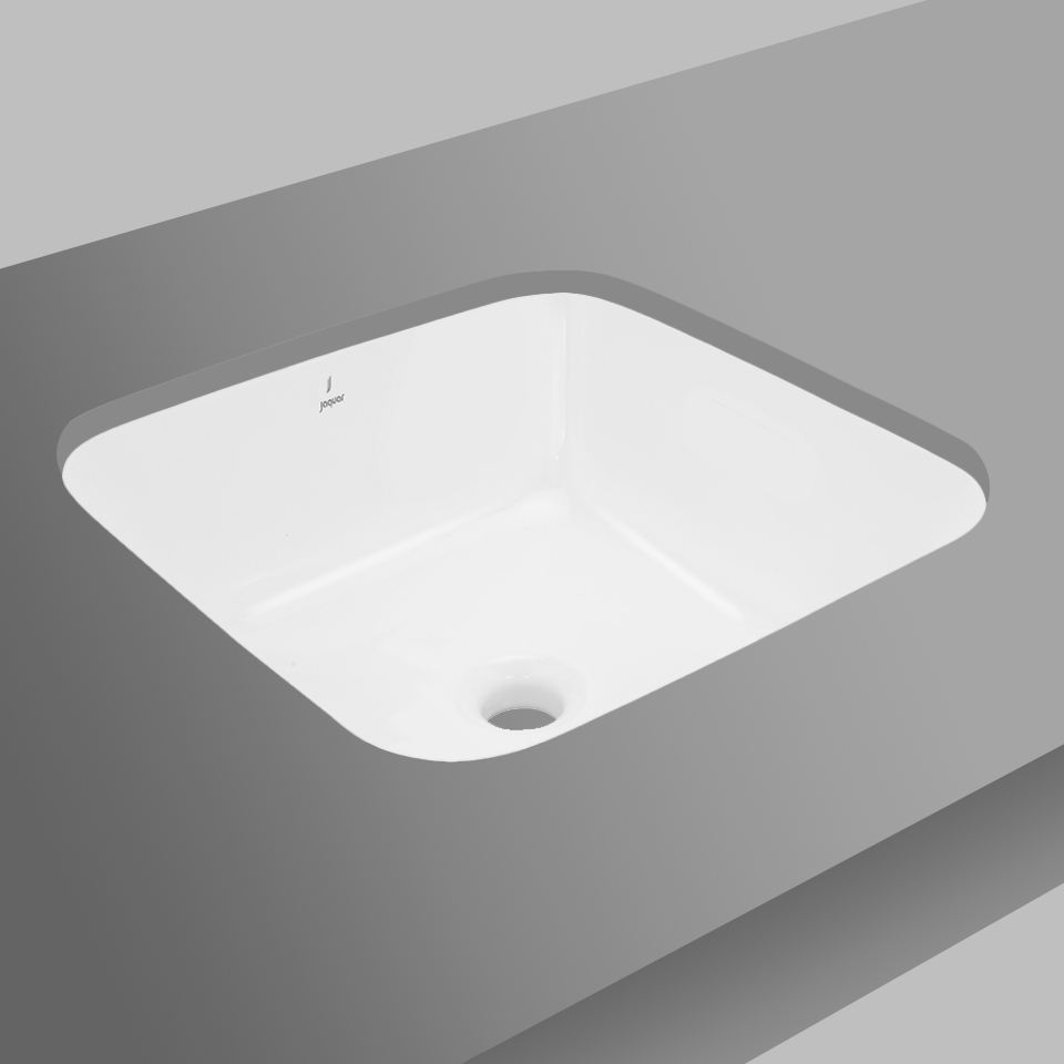 Laguna - Square shaped Under Counter White Wash Basin