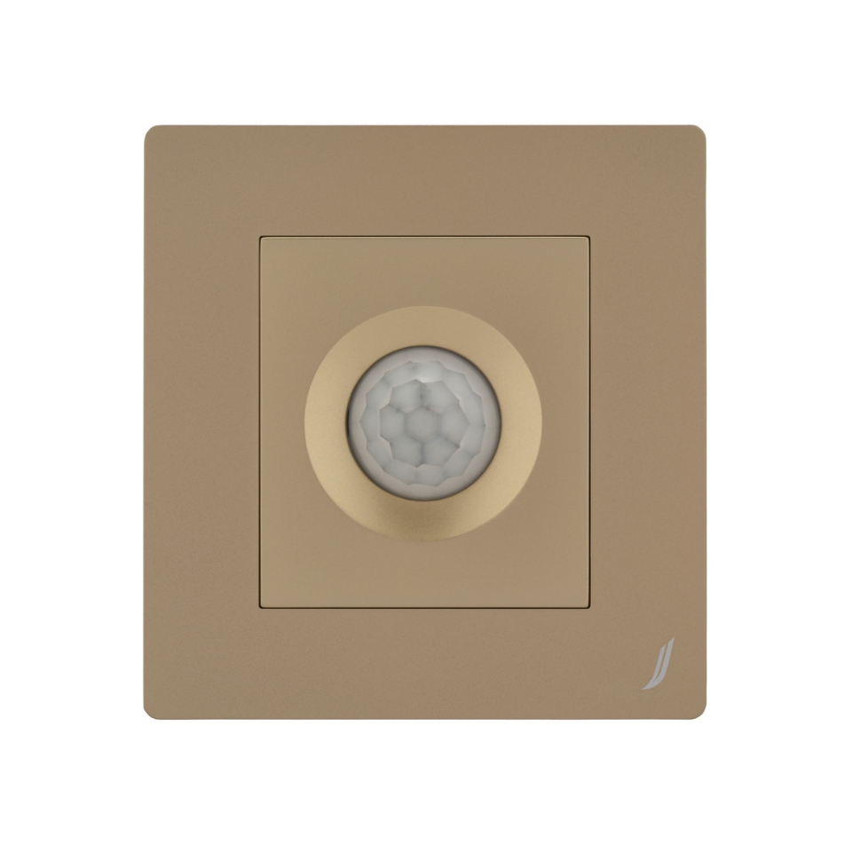 Karbonic Golden PIR Motion Sensor Switch | Save Energy