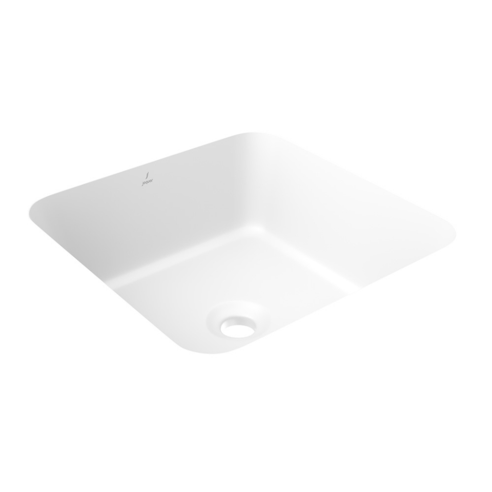 Laguna - Square shaped Under Counter White Wash Basin