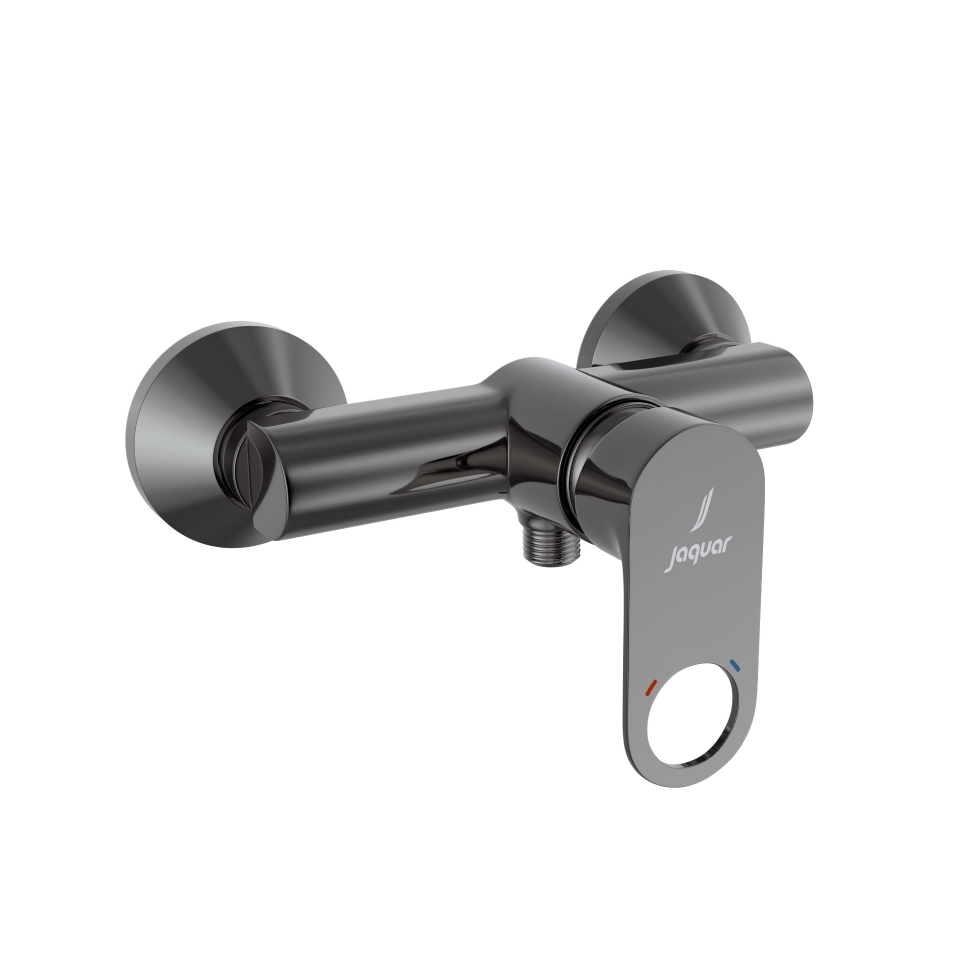 Ornamix Prime Black Chrome 1 Lever Exposed Hand Shower Mixer