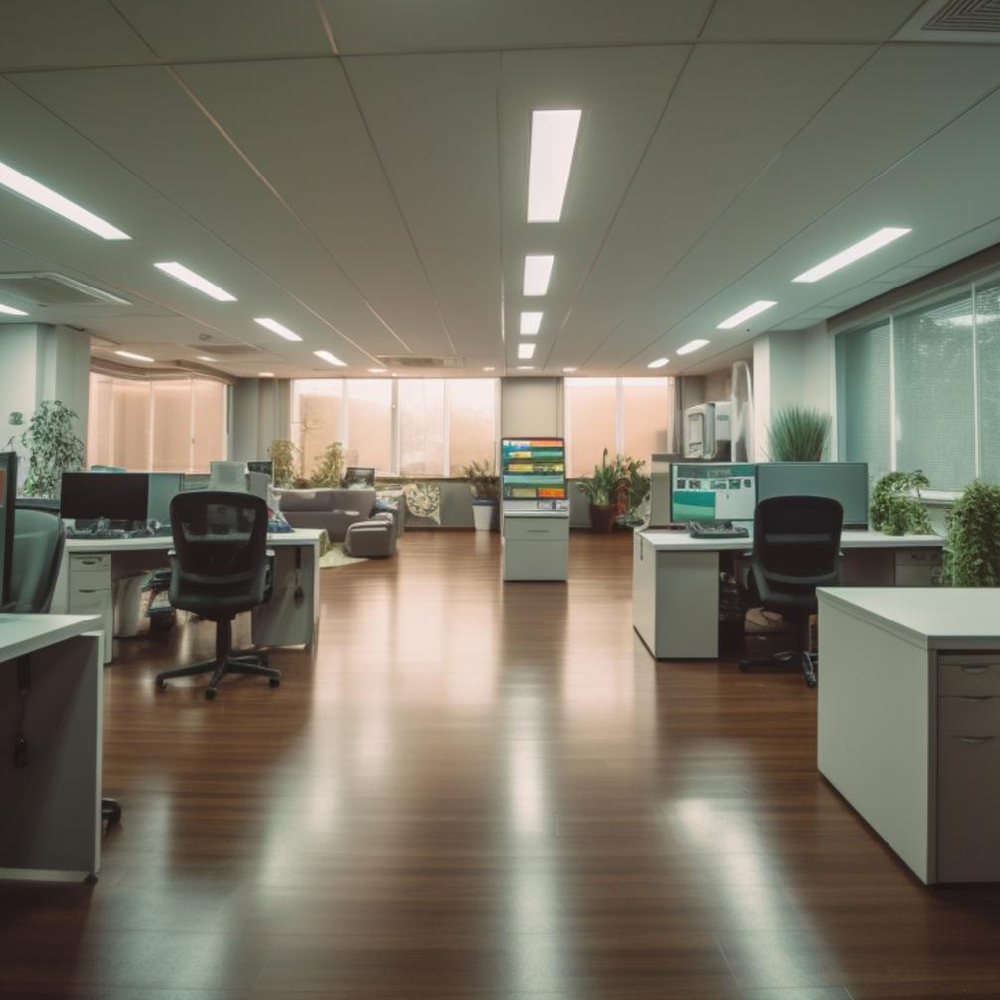 How To Use Office LED Lights To Optimise Your Workspace